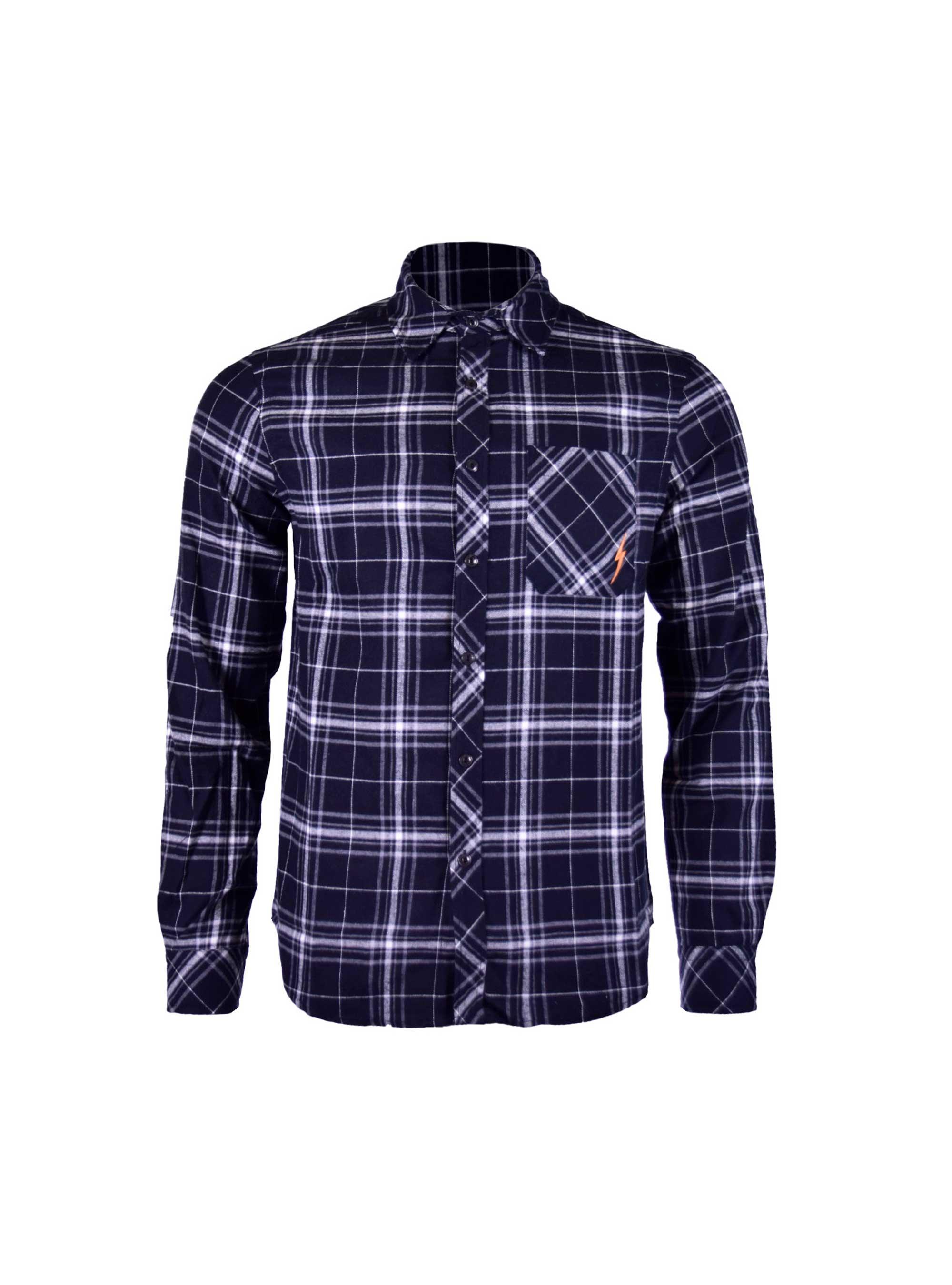 Lightning Bolt | Regular Cotton-Flannel Shirt