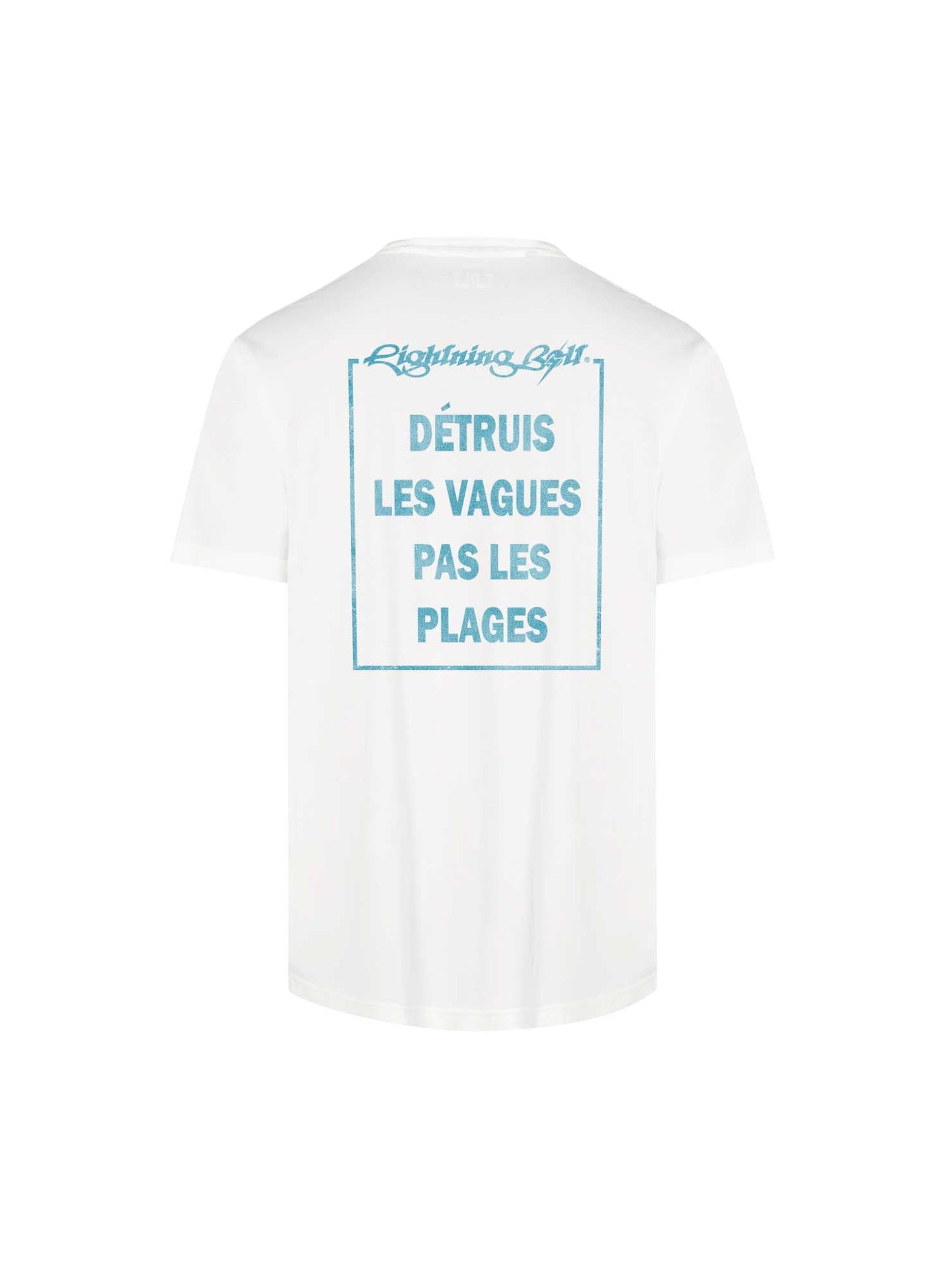 LIGHTNING BOLT | DÉTRUIS LES VAGUES PAS LES PLAGES TSHIRT – Lightning Bolt