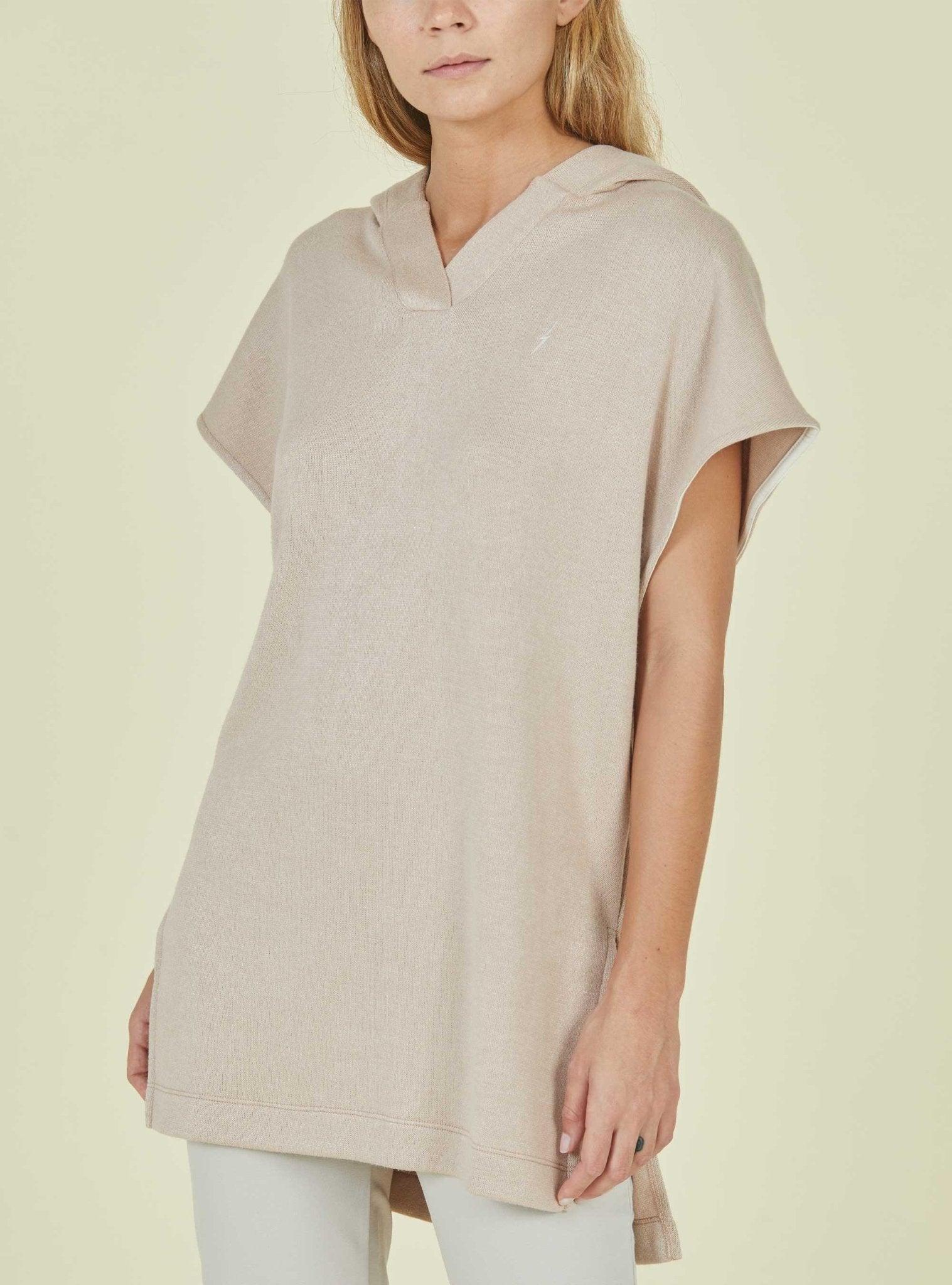 Lightning Bolt | Hooded Poncho-Style Vest