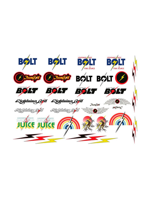 Lightning Bolt - LIGHTNING BOLT ASSORTED STICKERS